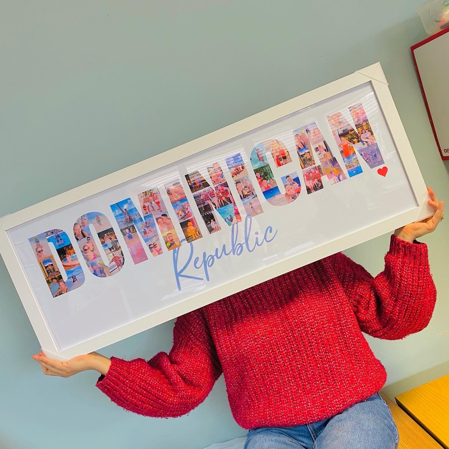 Dominican Word Collage – hayleyjanedesigns