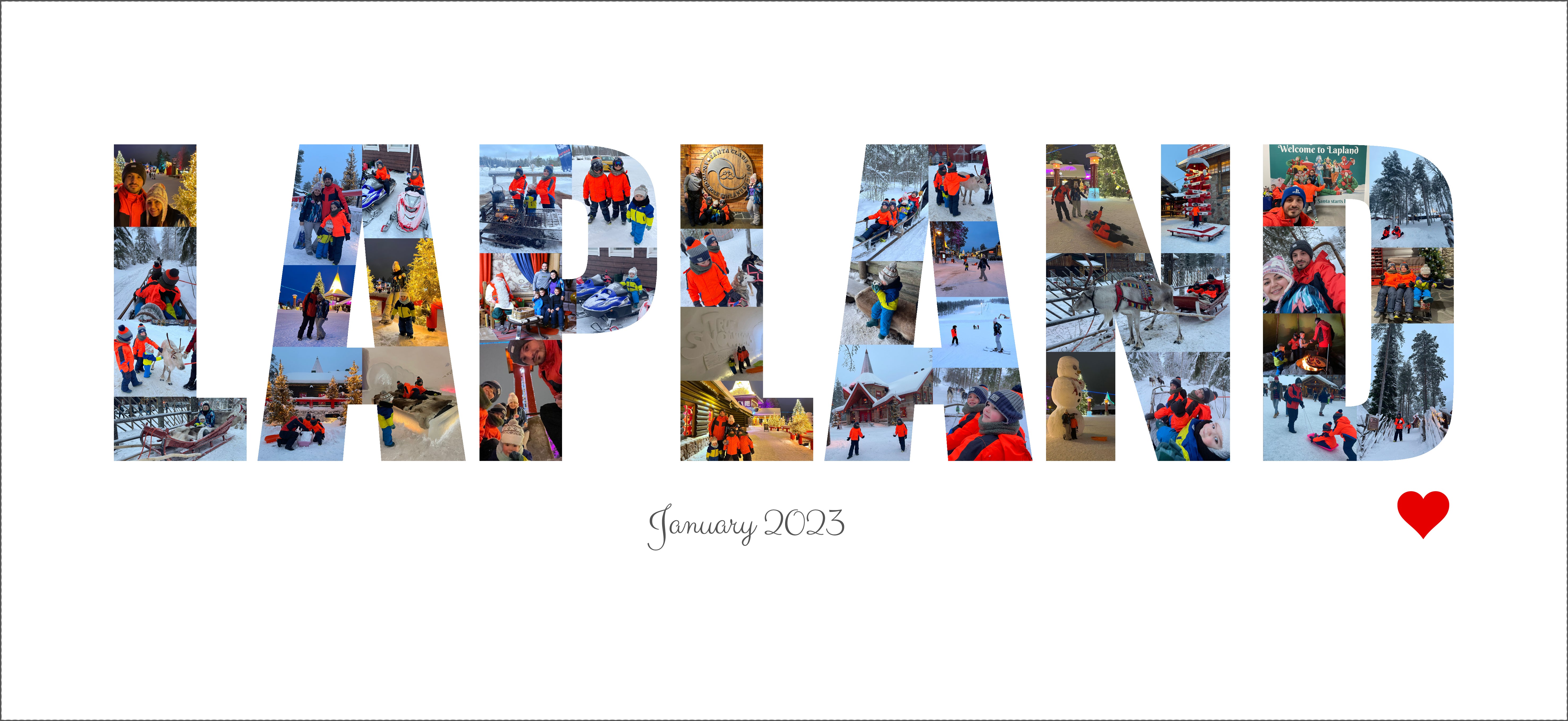 Lapland Word Collage – hayleyjanedesigns