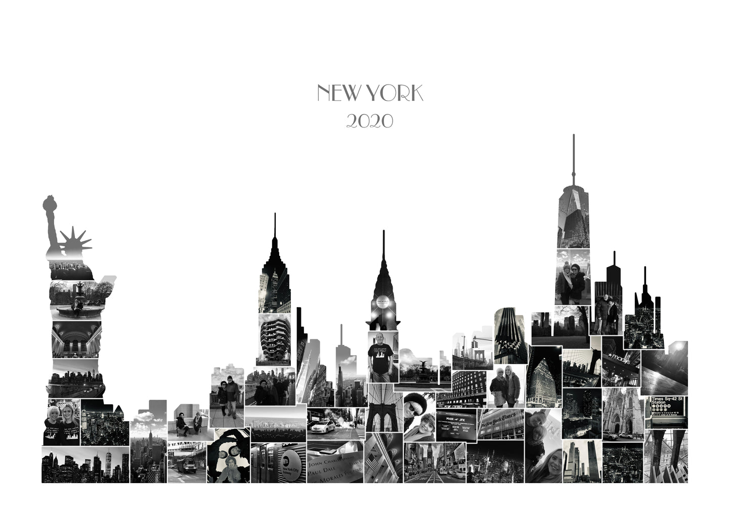 New York Skyline Collage – hayleyjanedesigns