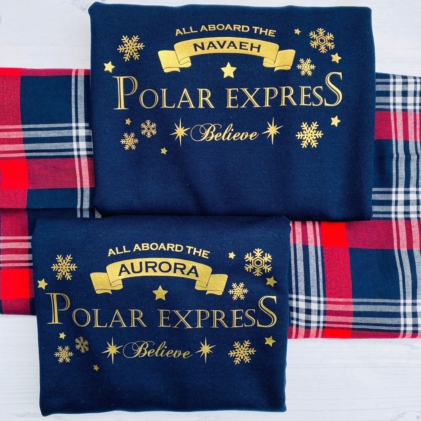 Polar Express Pyjamas – hayleyjanedesigns
