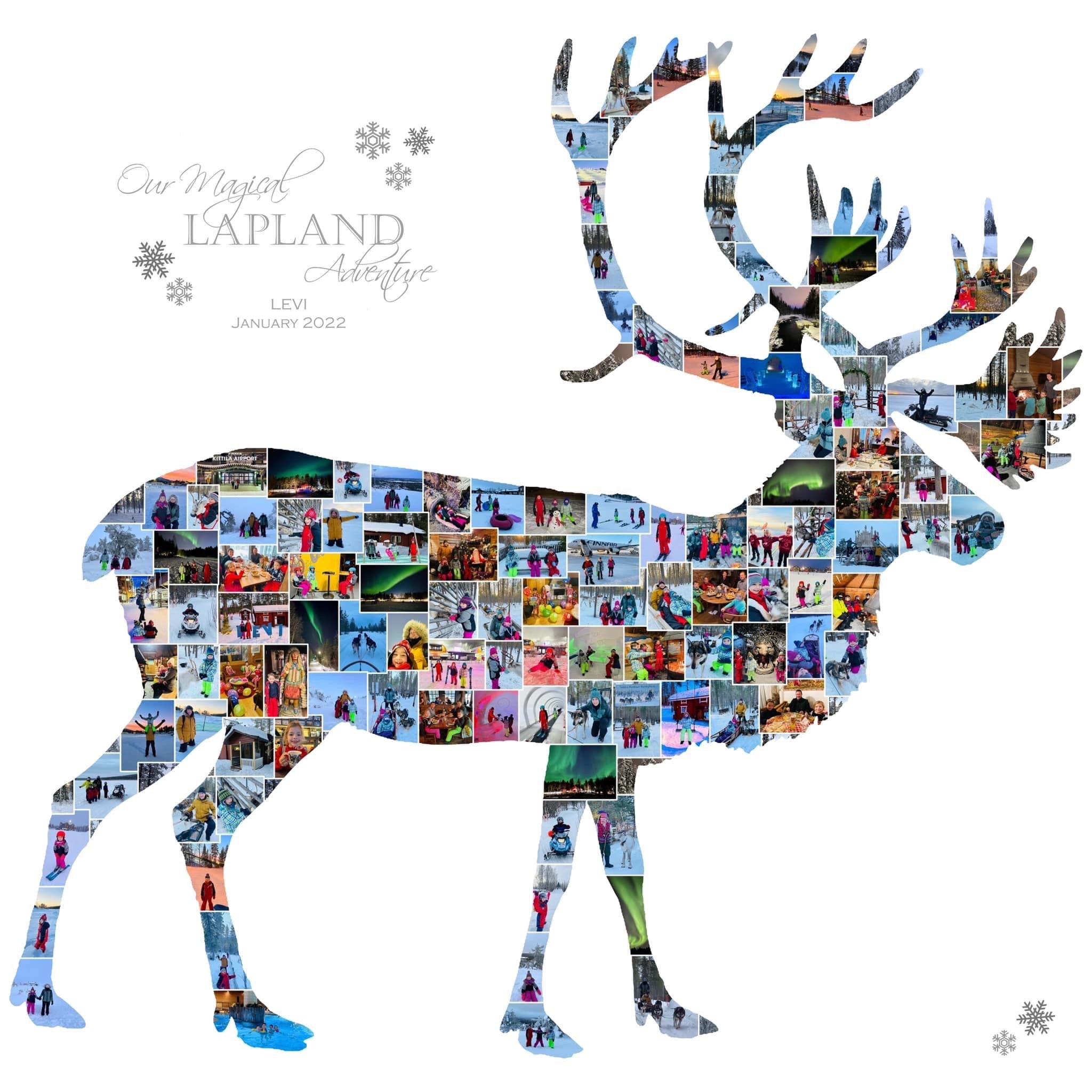 Reindeer Collage – hayleyjanedesigns